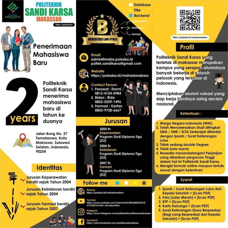 Maukuliah | Politeknik Sandi Karsa Makassar